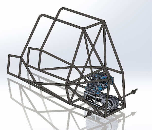 Engineering Department begins work on Rattler Racing project